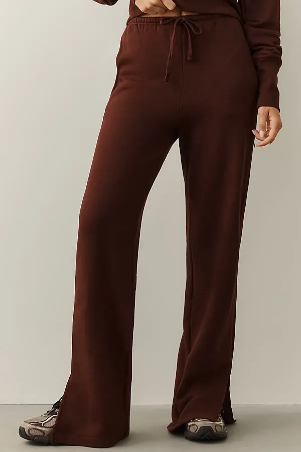 Sundry Slit Track Pants