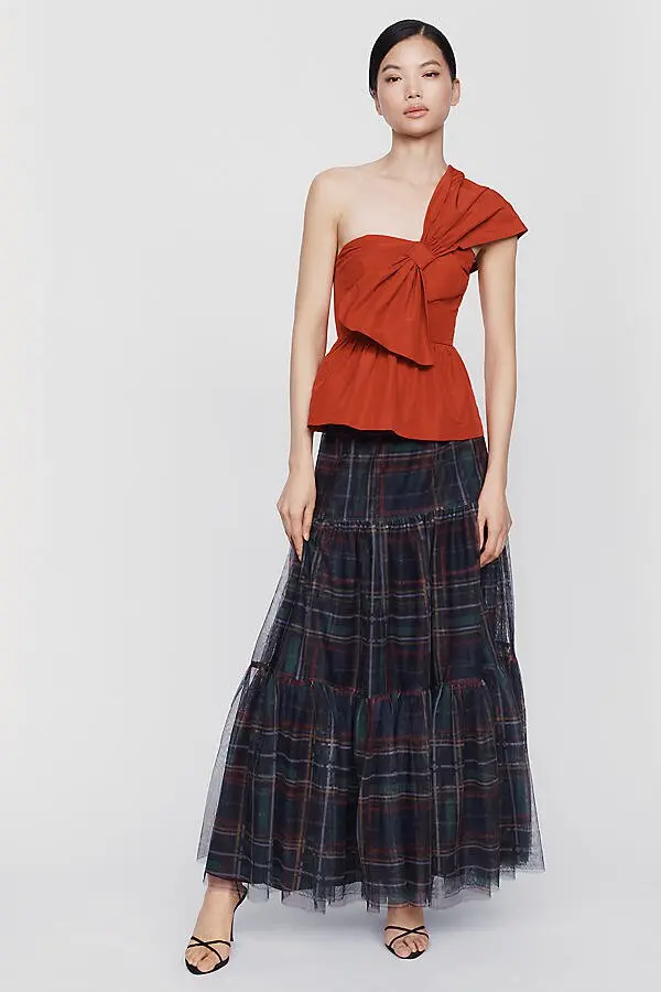 Anthropologie Loverlygrey X Blythe Tulle Maxi Skirt