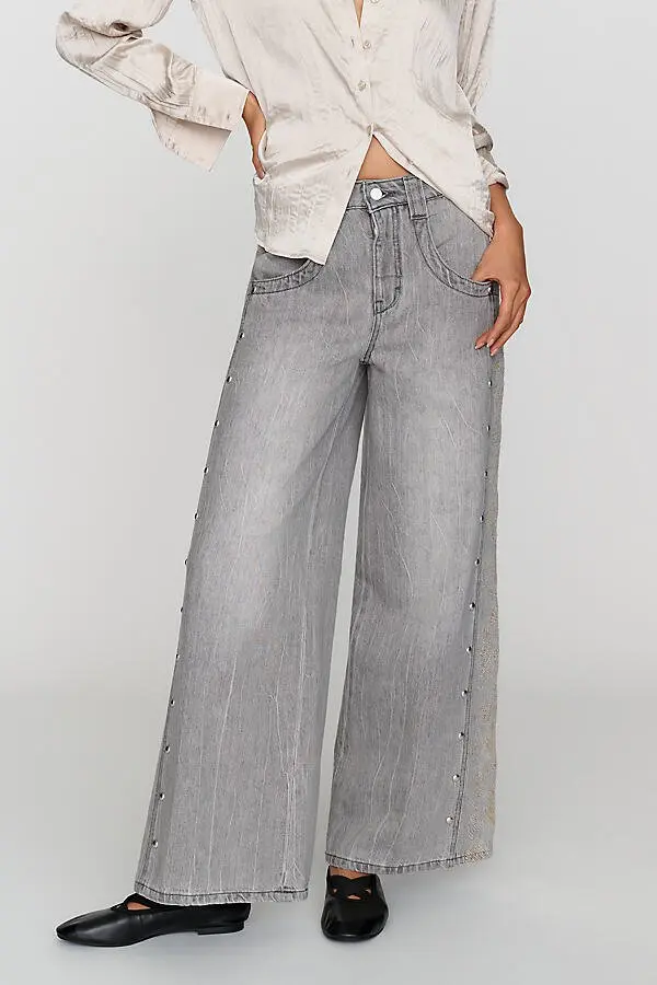 PILCRO Kenny High Rise Tapered Leg Jeans