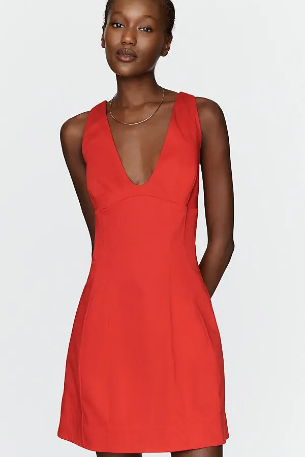 Maeve Scoop Neck Mi Dress