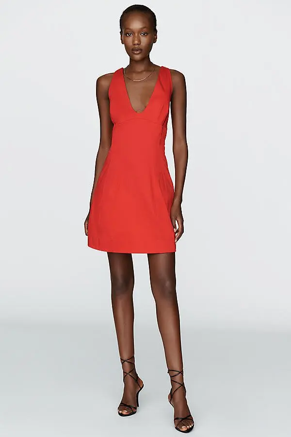 Maeve Scoop Neck Mi Dress