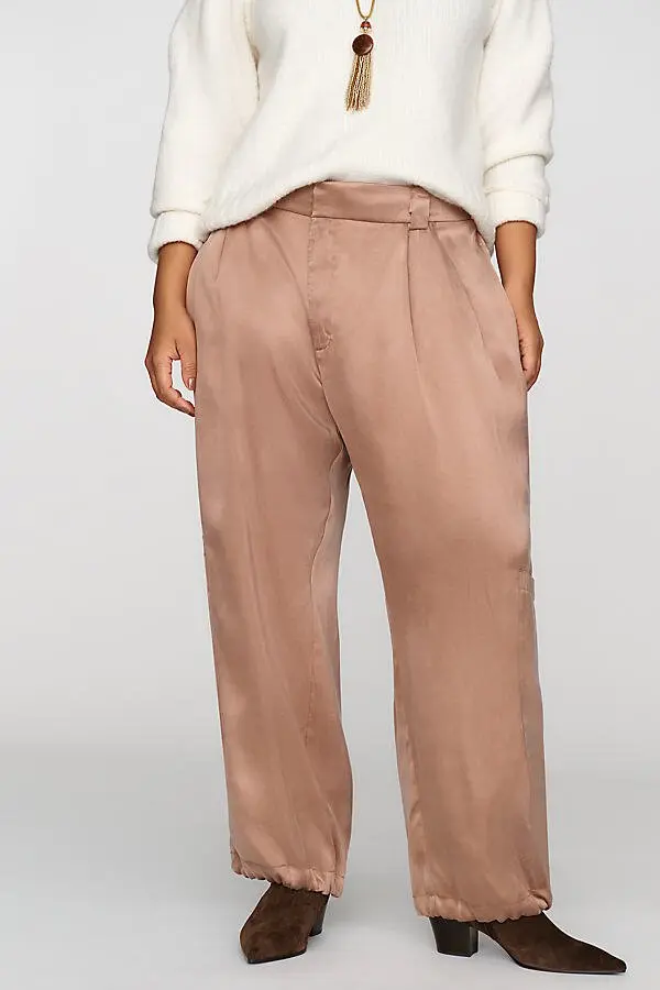 Maeve Utility Trousers Pants - Tan
