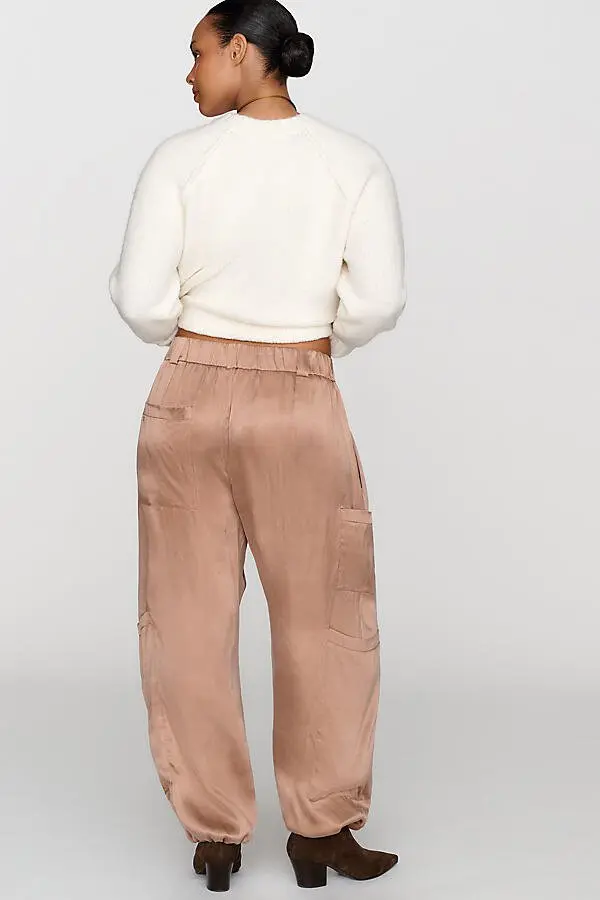 Maeve Utility Trousers Pants - Tan