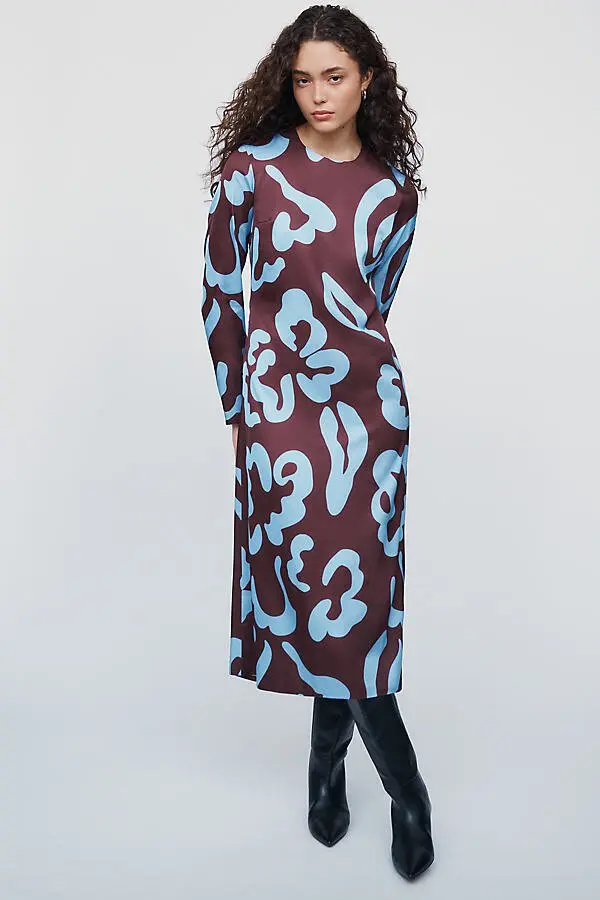 DE LORETA Delicia Midi Dress