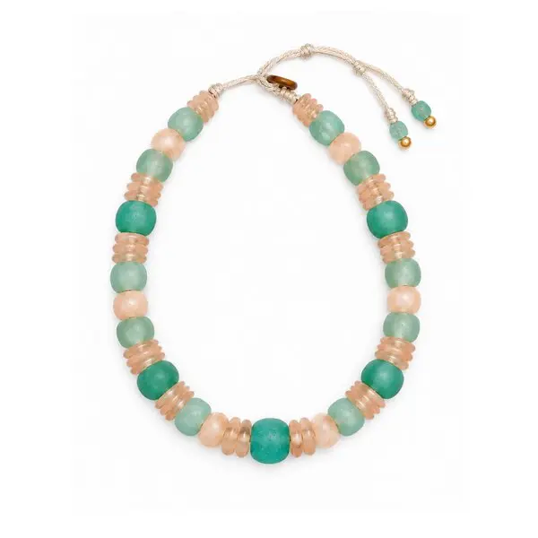 LALINDE Marine Sea Glass Necklace