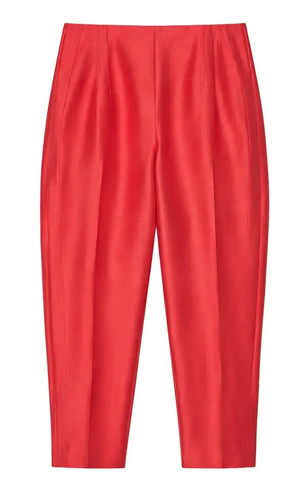 16Arlington Nerina Silk Trousers - Red