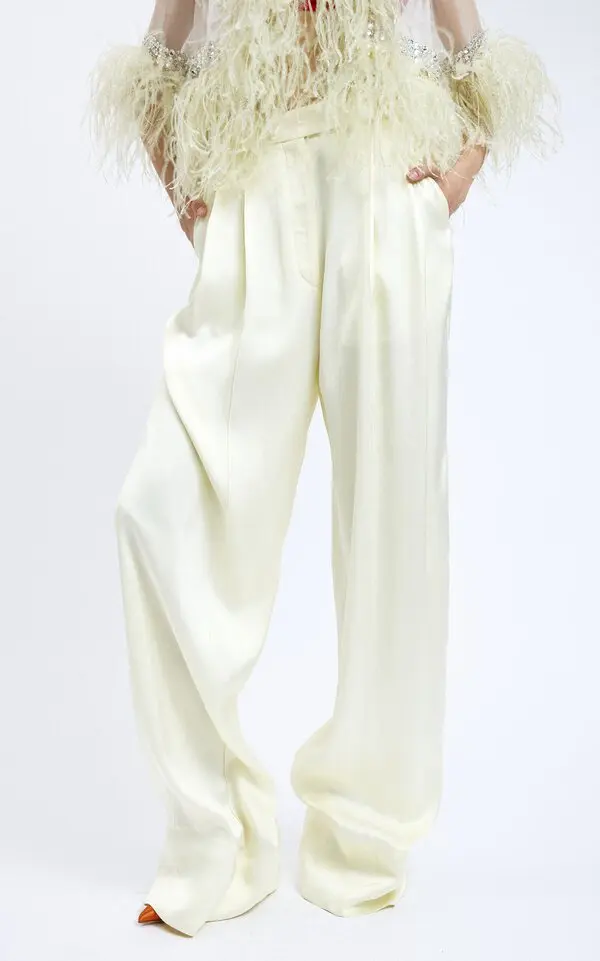 16Arlington Leonie Trousers - Yellow