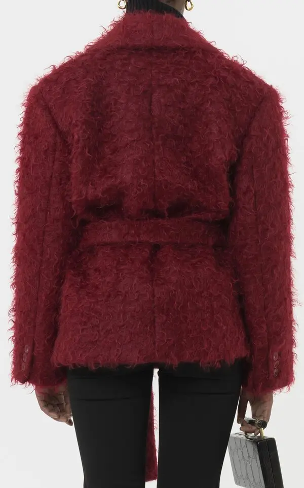 Arakii Exclusive Belted Mohair Jacket