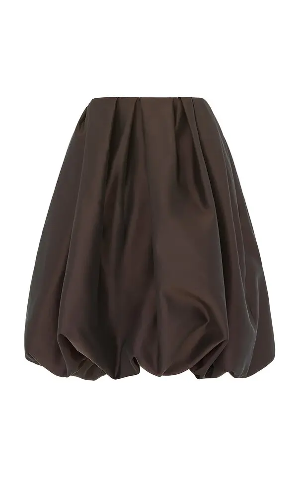 16Arlington Essia Silk Mini Dress - Brown