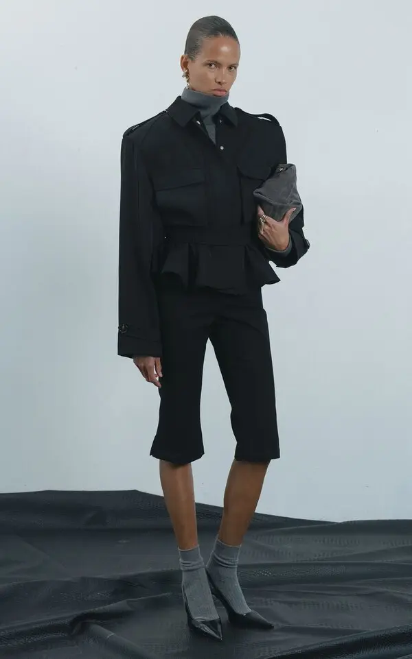 Arakii Exclusive Cropped Frill Jacket