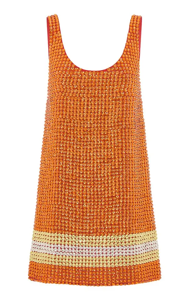 16Arlington Mirela Mini Dress - Orange