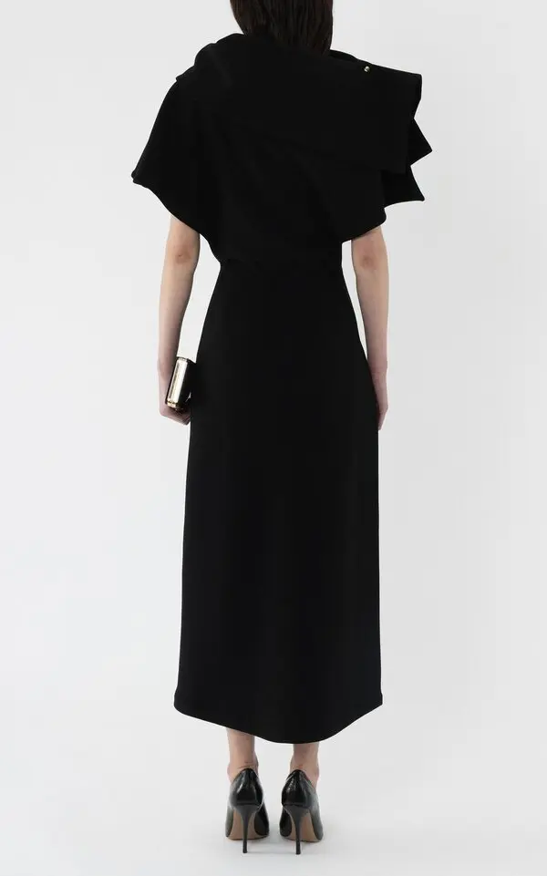 Arakii Exclusive Structured Pin Maxi Dress