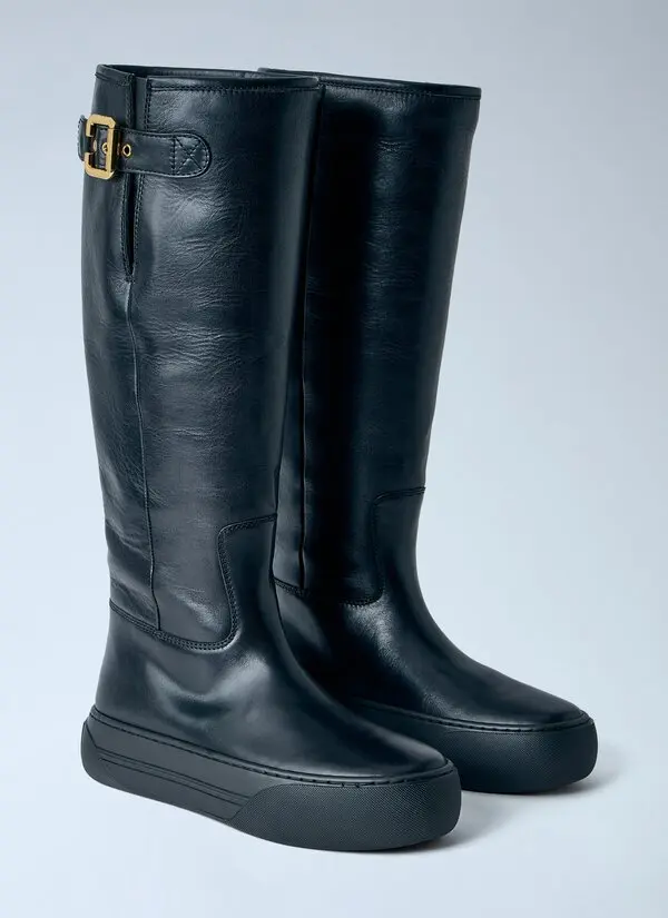Chloé Delia Leather Boots