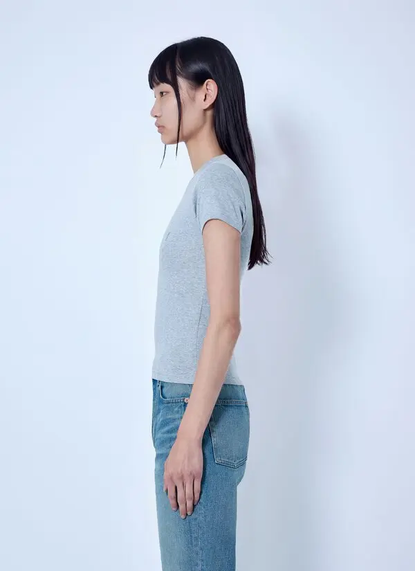 Saint Laurent Cassandre Fitted T-shirt