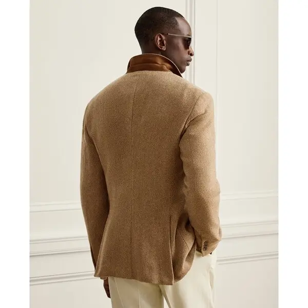 Ralph Lauren Glenn Hand-tailored Herringbone Jacket