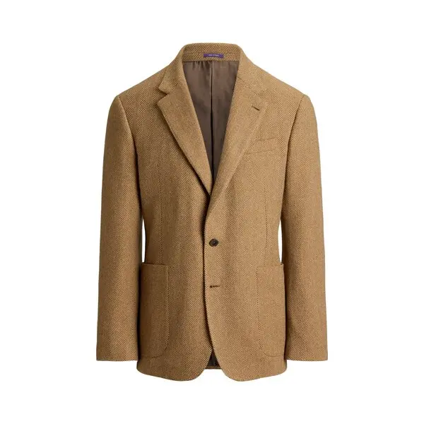 Ralph Lauren Glenn Hand-tailored Herringbone Jacket