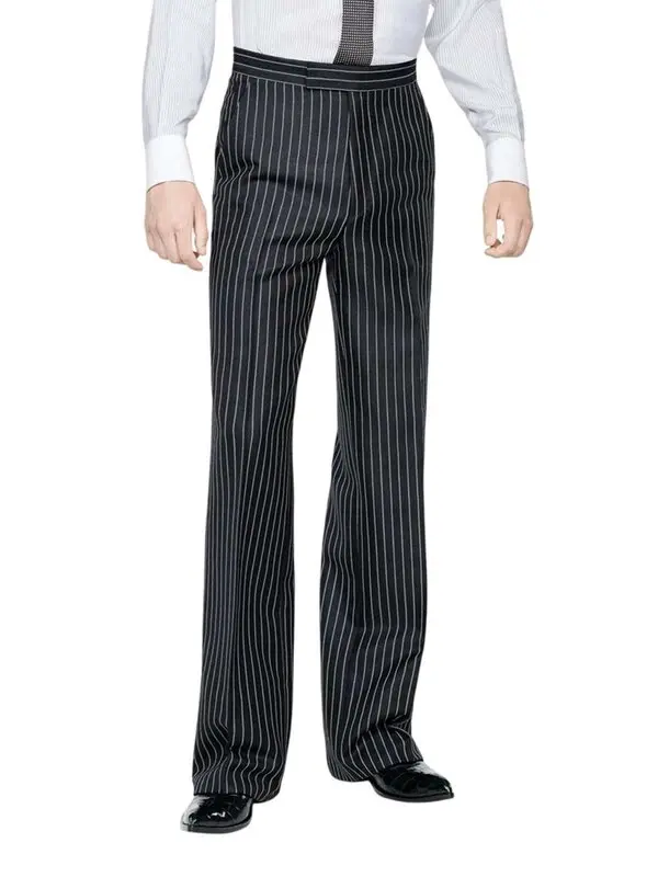 TOM FORD Colbert High-waisted Wide-leg Trousers In A British Stripe Pa