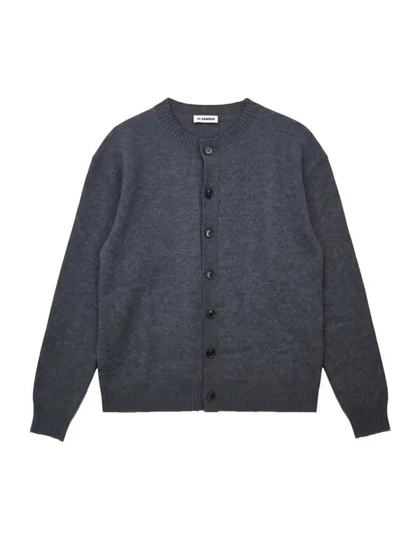 JIL SANDER Button-down Cardigan - Grey