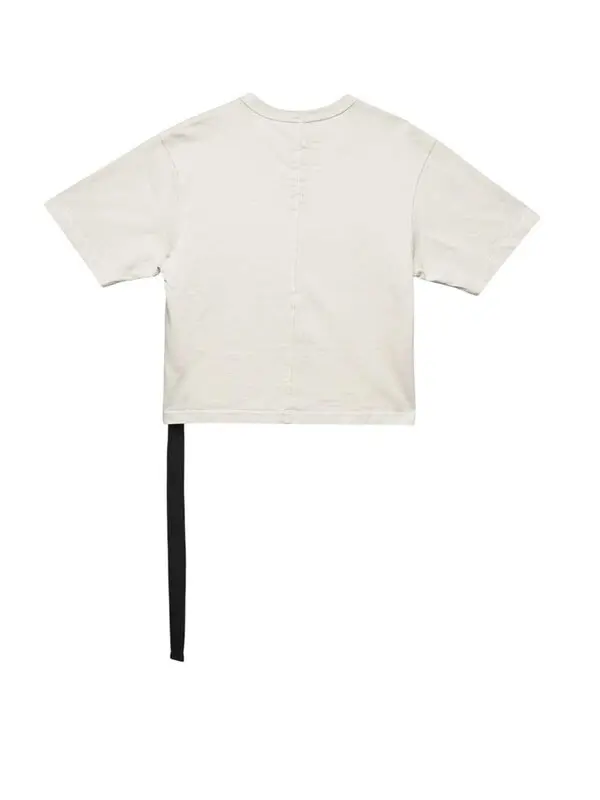 Rick Owens T-shirt Basic Short-sleeved, Milk Wash/black