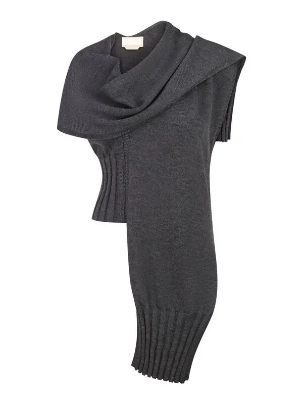LITKOVSKA Layered Wool Top - Gray