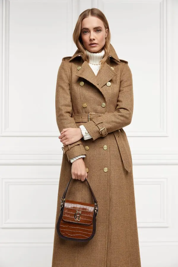 Holland Cooper Chelsea Saddle Bag Croc