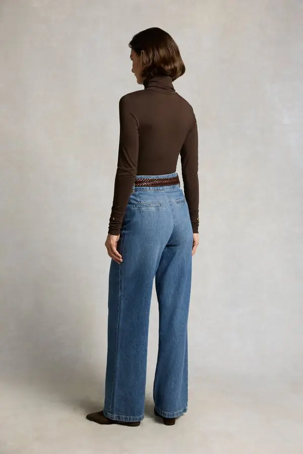 Holland Cooper Supersoft Roll Neck Top