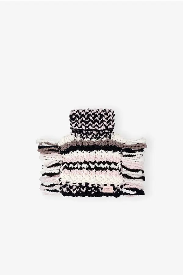GANNI Multicolor Hand-knit Neckwarmer - Mixed