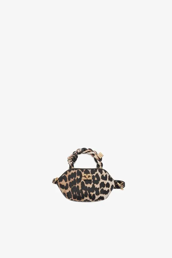 GANNI Nano Bou Bag - Brown