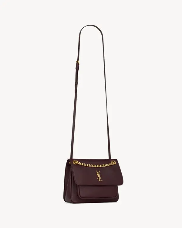 Saint Laurent Soft Niki Baby In Lambskin In Pink