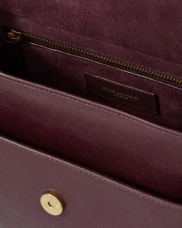 Saint Laurent Soft Niki Baby In Lambskin In Pink