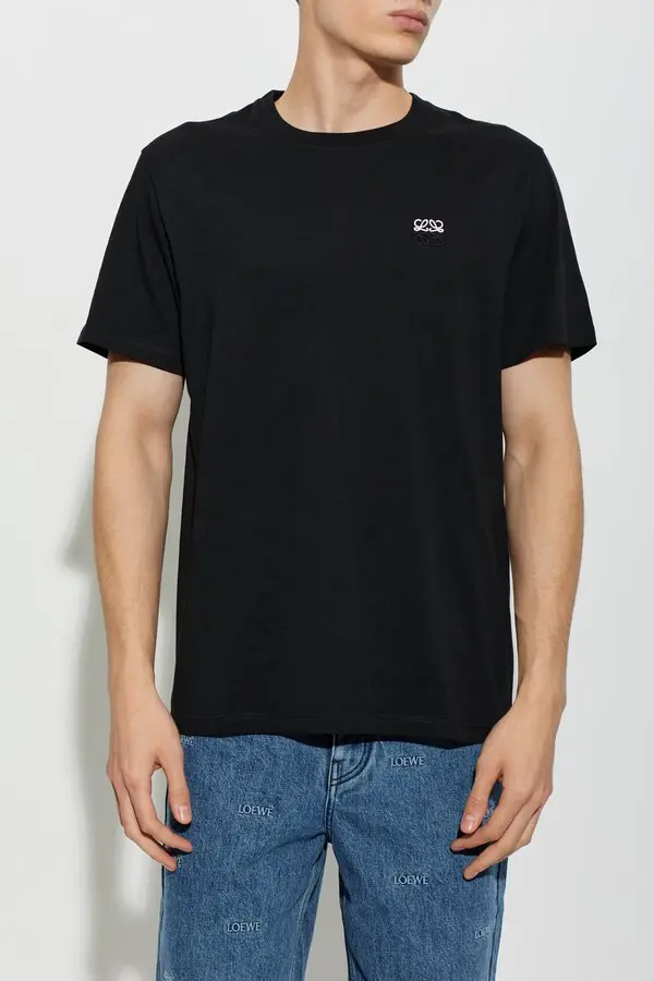 Loewe Embroidered Logo T-shirt