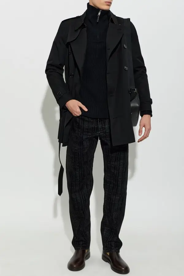 Burberry Cashmere Long-sleeve Sweater