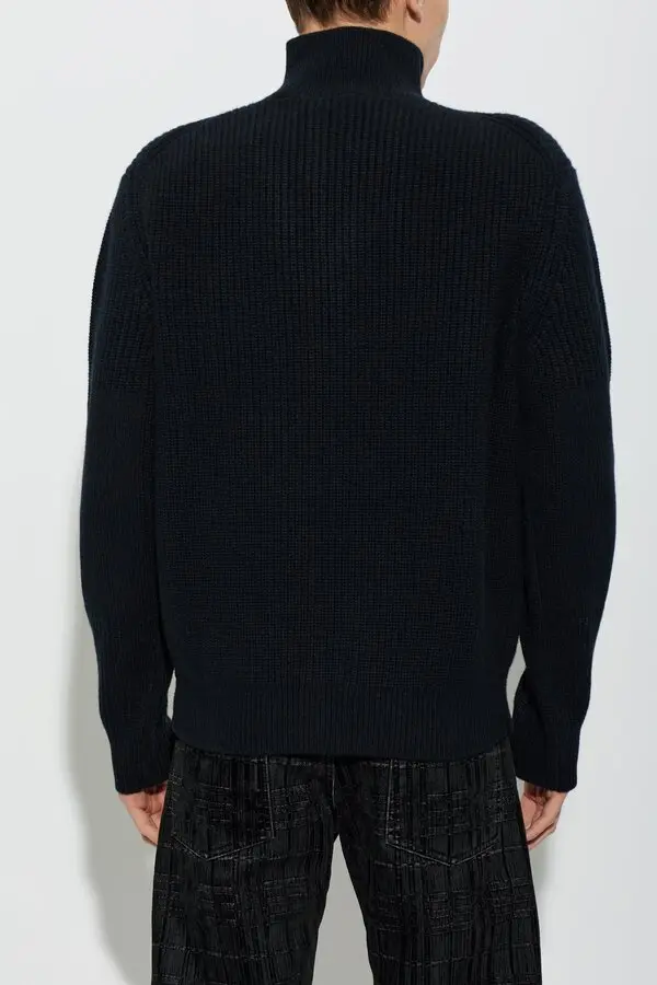 Burberry Cashmere Long-sleeve Sweater