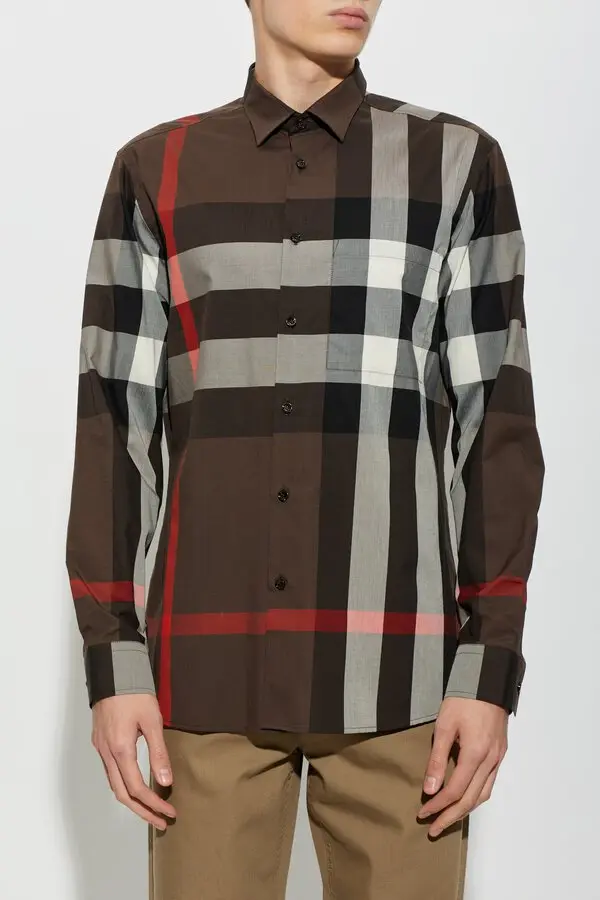 Burberry Cotton Check Shirt
