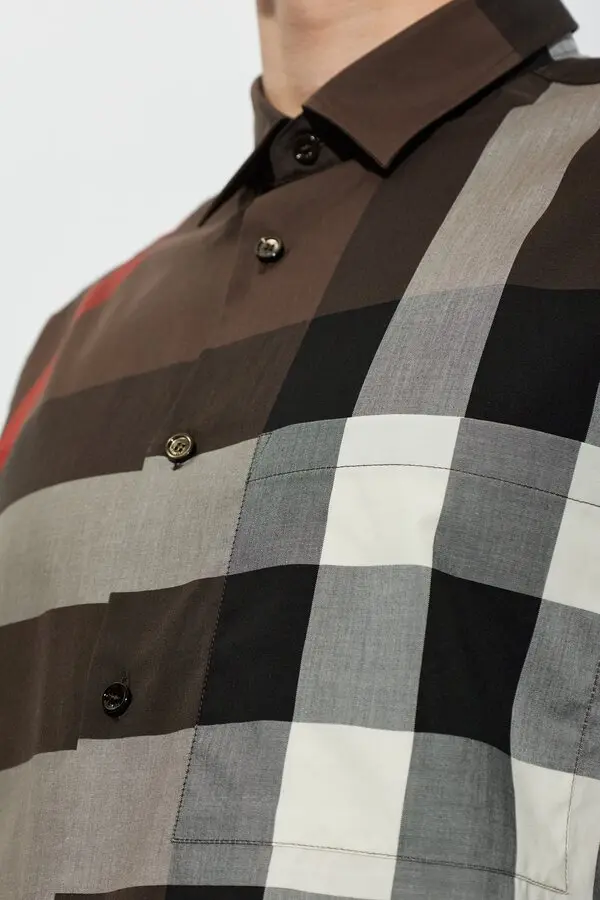 Burberry Cotton Check Shirt
