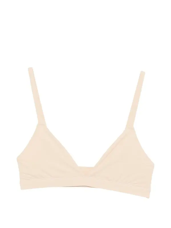 SKIMS Triangle Bralette Bra - Beige