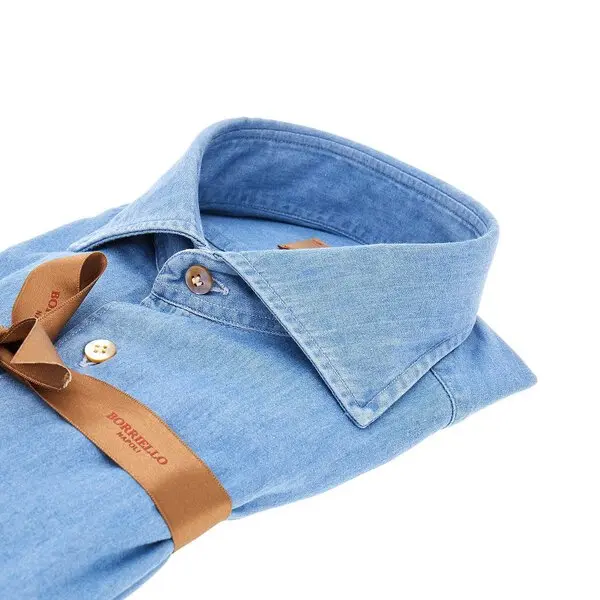 BORRIELLO NAPOLI Lightweight Denim Shirt