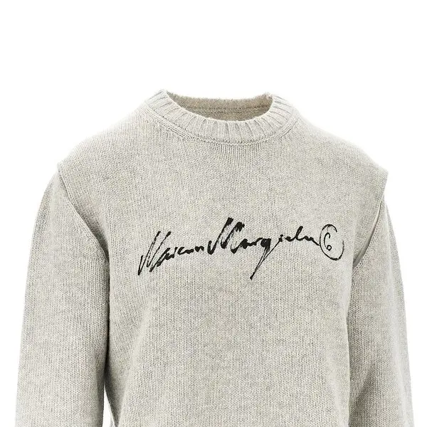 MAISON MARGIELA Calligraphic Print Weater
