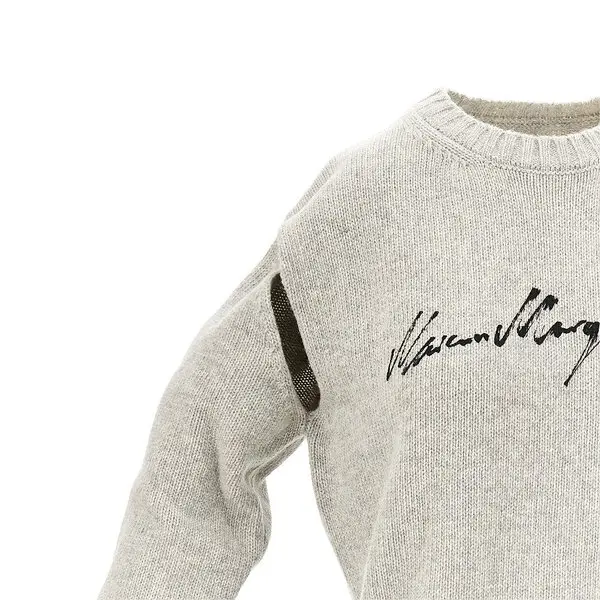 MAISON MARGIELA Calligraphic Print Weater