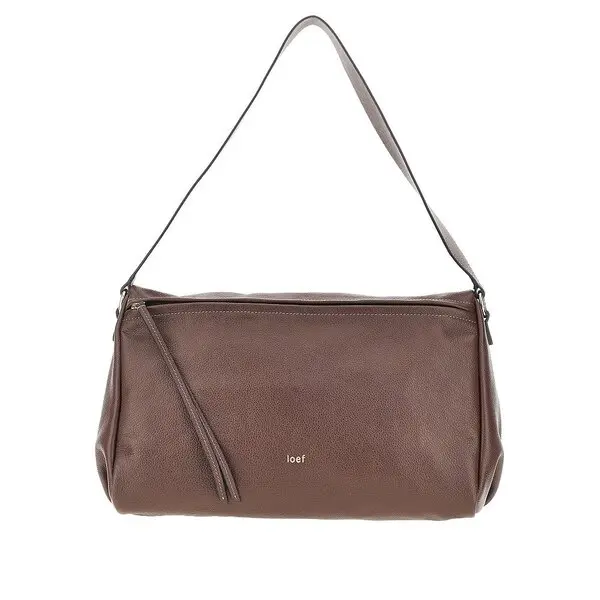 IOEF Grained Leather 'jill' Bag