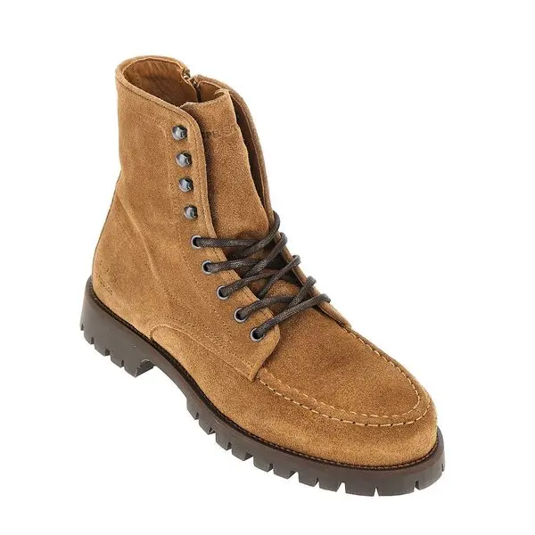 COPENHAGEN  Suede Leather Laced Boots