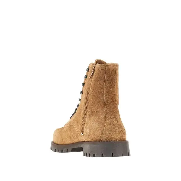 COPENHAGEN  Suede Leather Laced Boots