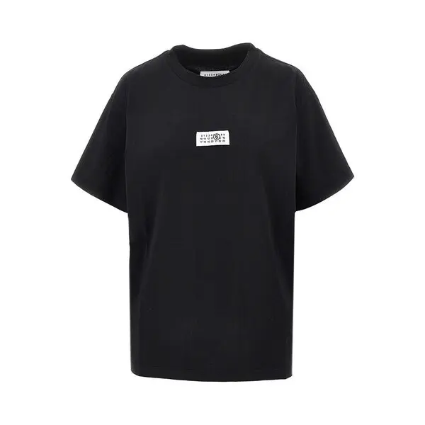 MAISON MARGIELA Numeric Logo Label T-shirt - Black