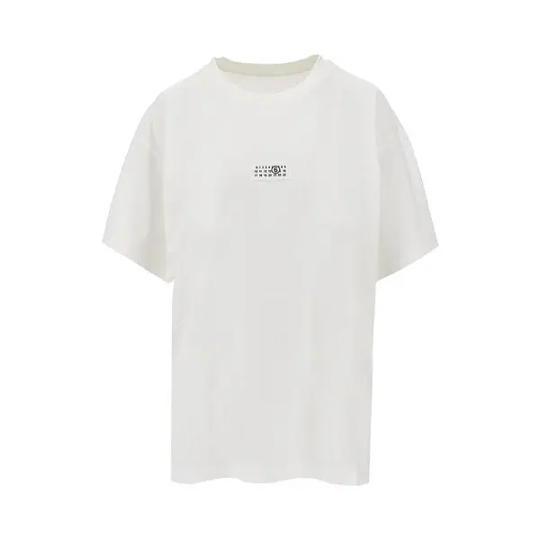 MAISON MARGIELA Numeric Logo Label T-shirt - White