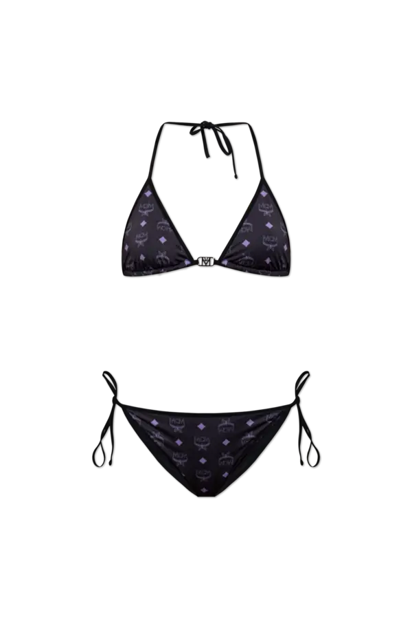 Mcm One-piece Swimsuit - Black