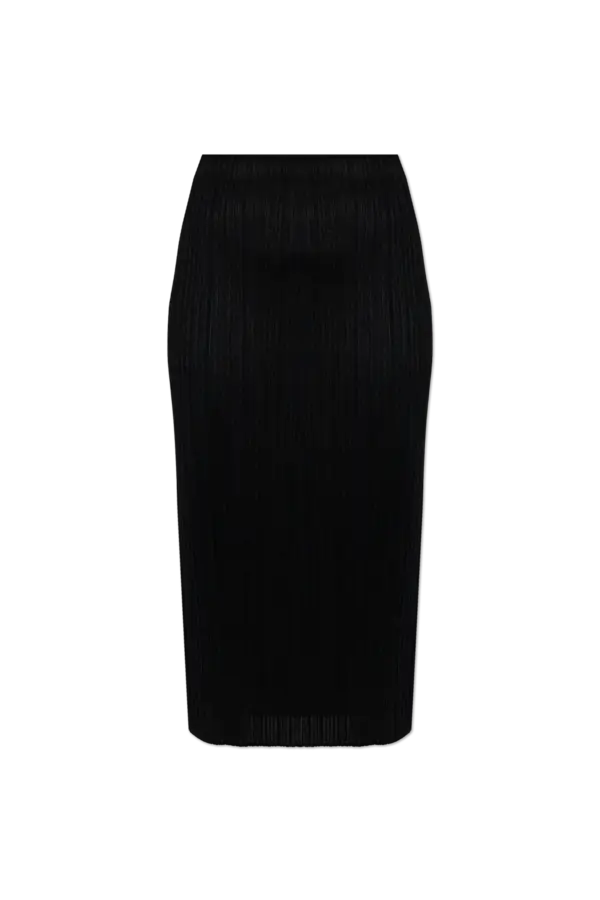 Issey Miyake Pleated Skirt - Black