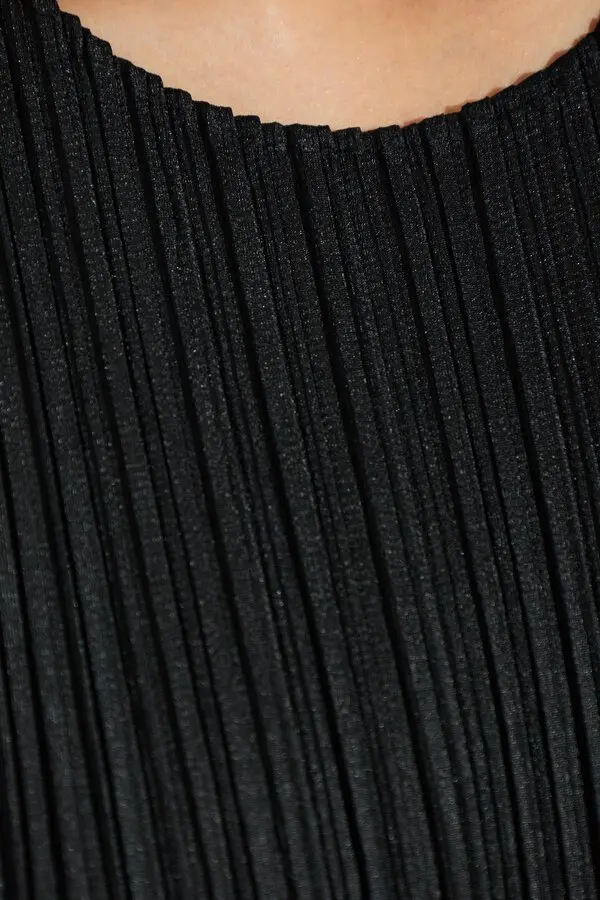 Issey Miyake Pleated Sleeveless Dress