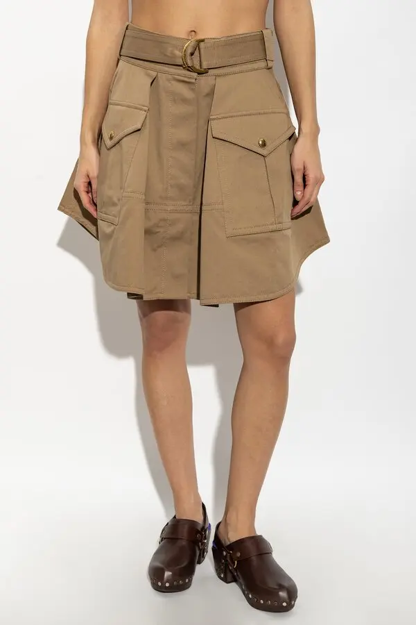 Zimmermann Belted Mini Skirt