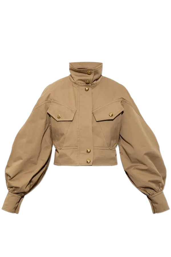 Zimmermann Stand-collar Jacket - Beige