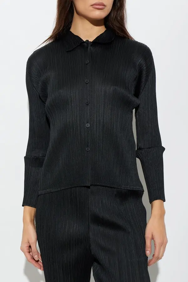 Issey Miyake Pleated Cardigan